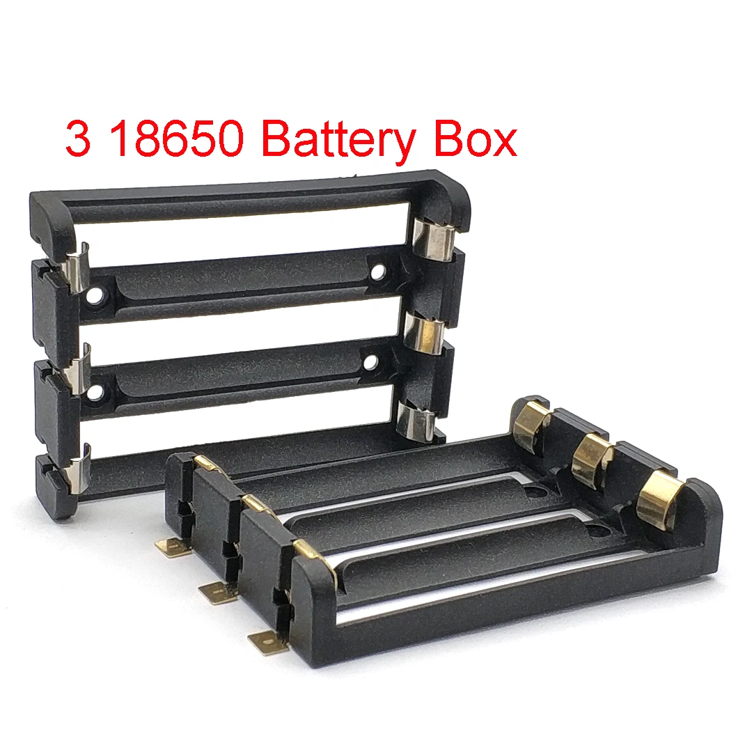 3S-18650-Battery-Storage-Case-SMD-SMT-THM-3-18650-Battery-Box-18650 ...