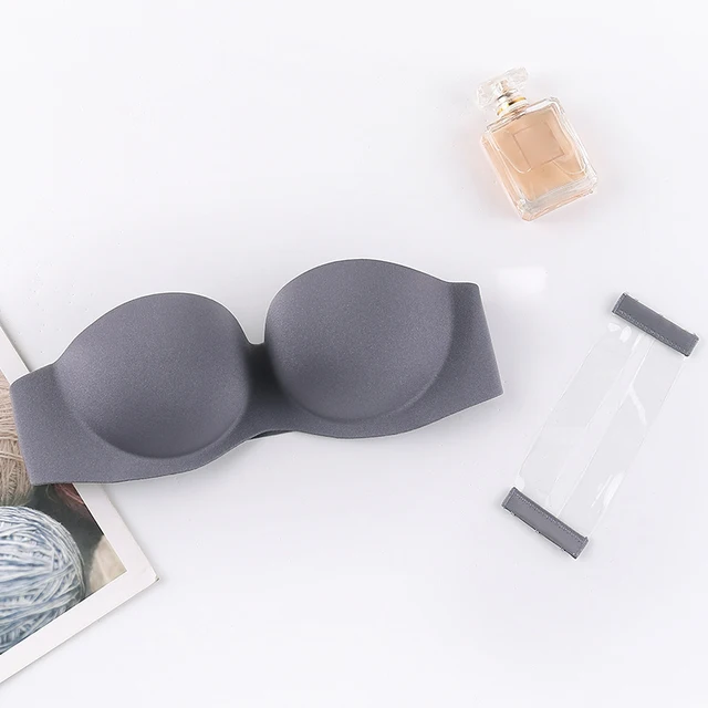 FINETOO Front Closure Sexy Push Up Bra Women Invisible Bras Underwear ...