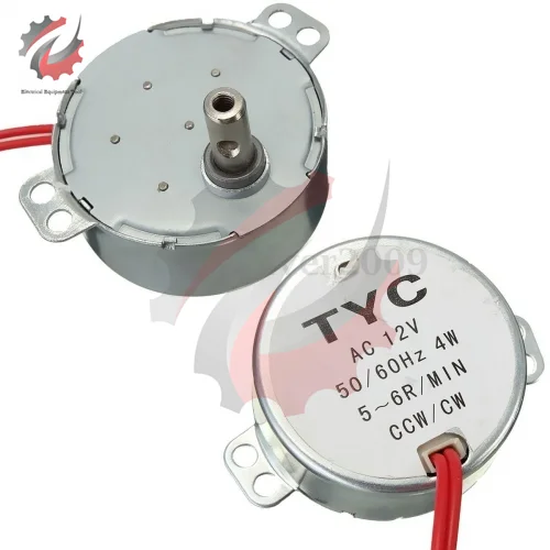 5-6 r/min Stable Synchronous Motor Pro TYC-50 AC 220V 12V 50/60Hz ...