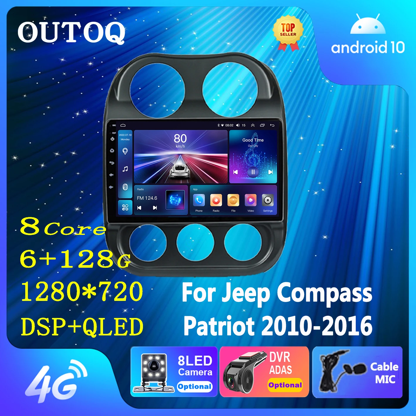 Android-Auto-Car-Radio-Carplay-for-JEEP-Compass-Patriot-2010-2016 ...
