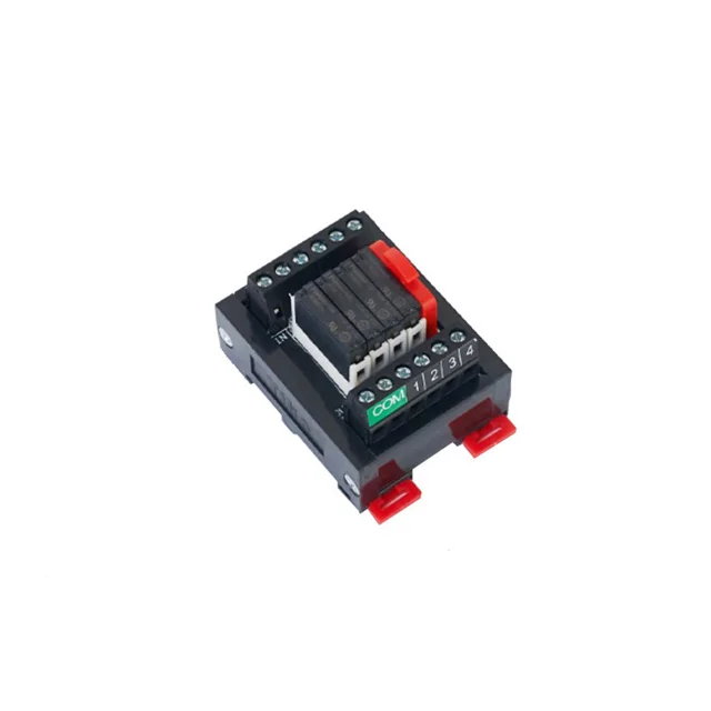 SK Series Relay Module Control Board PLC Amplifier DIN Rail Pluggable ...