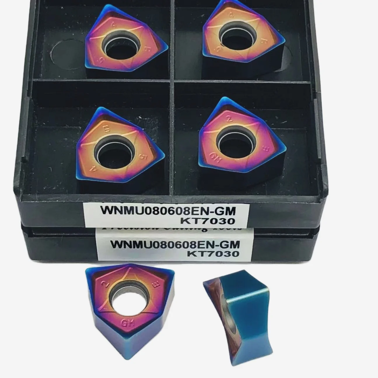 10pcs-WNMU080608-Face-Milling-Inserts-Original-WNMU080608EN-GM-Carbide ...
