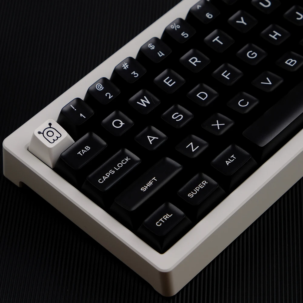 PBT-Double-Shot-GMK-WOB-BOW-Keycap-QXA-Profile-Keycap-162-Keys-Black ...