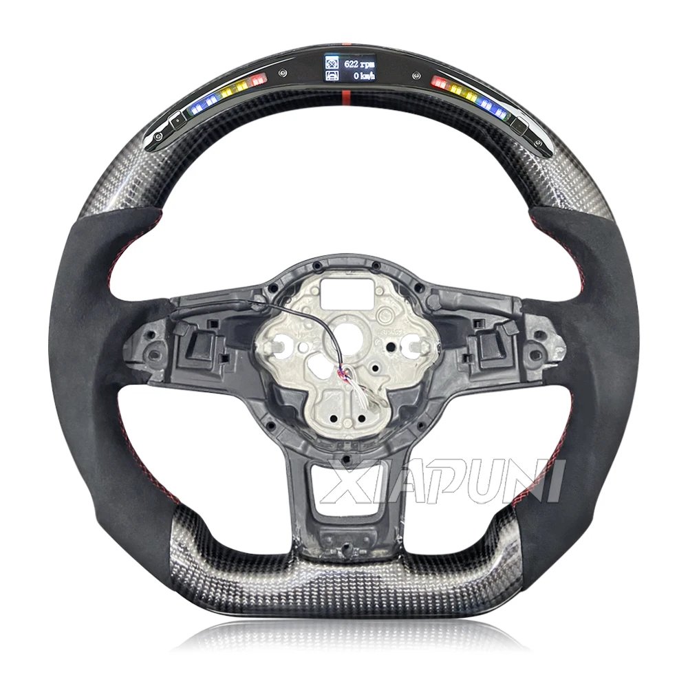Customizable LED Steering Wheel for VW Golf 7 MK7/Mk7.5 GTI Scirocco ...
