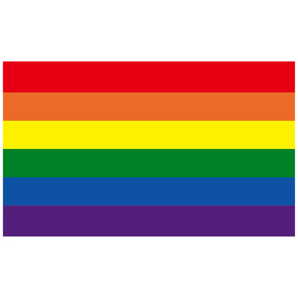 Bandera-del-arco-iris-arandelas-de-poli-ster-Lgbt-Gay-Arco-Iris ...