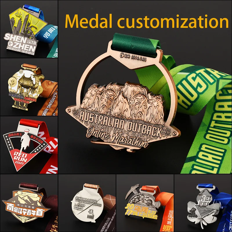 Medalla-deportiva-personalizada-para-correr-medalla-de-Metal ...