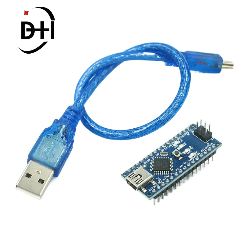 Chip para Arduino R3, Nano V3.0, FT232, ATmega328, Atmega328p, 16M, 16MHz, Mini USB, AU, Sem ...