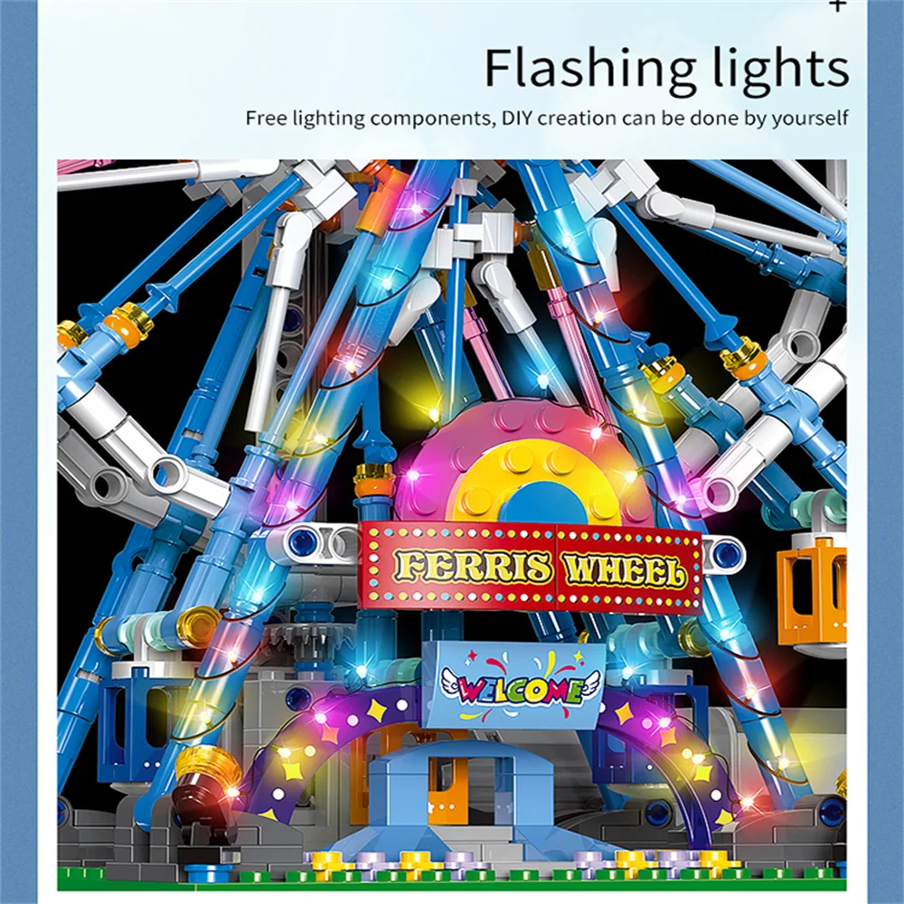 XINGBAO 18023 Kids City Friends Ferris Wheel Building Blocks - Building ...