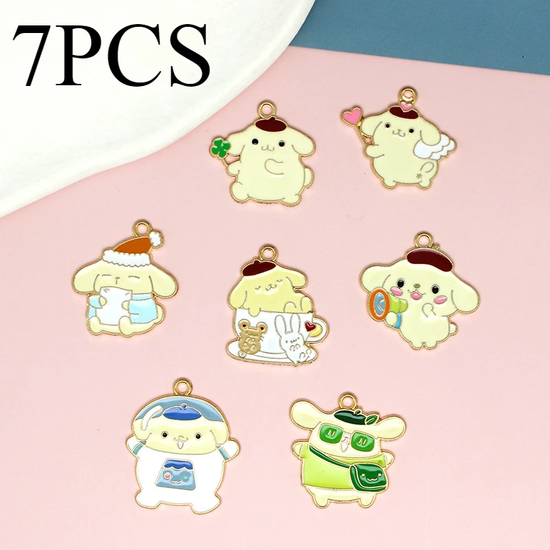 Sanrio-Kawaii-Purin-DIY-Alloy-Accessories-Cartoon-Figure-Necklace ...