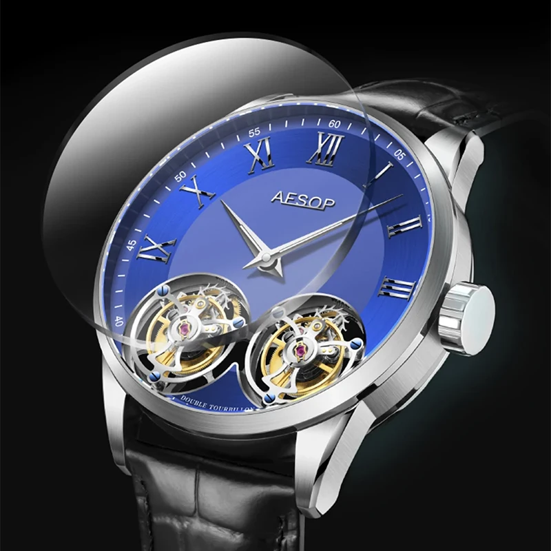 Aesop-Double-Tourbillon-Movement-Mechancial-Wrist-Watches-For-Men-Two ...