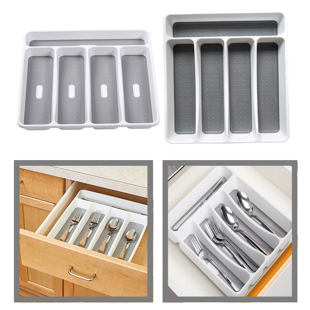 Multipurpose-Tableware-Silverware-Drawer-Cutlery-Organizer-with-Non ...