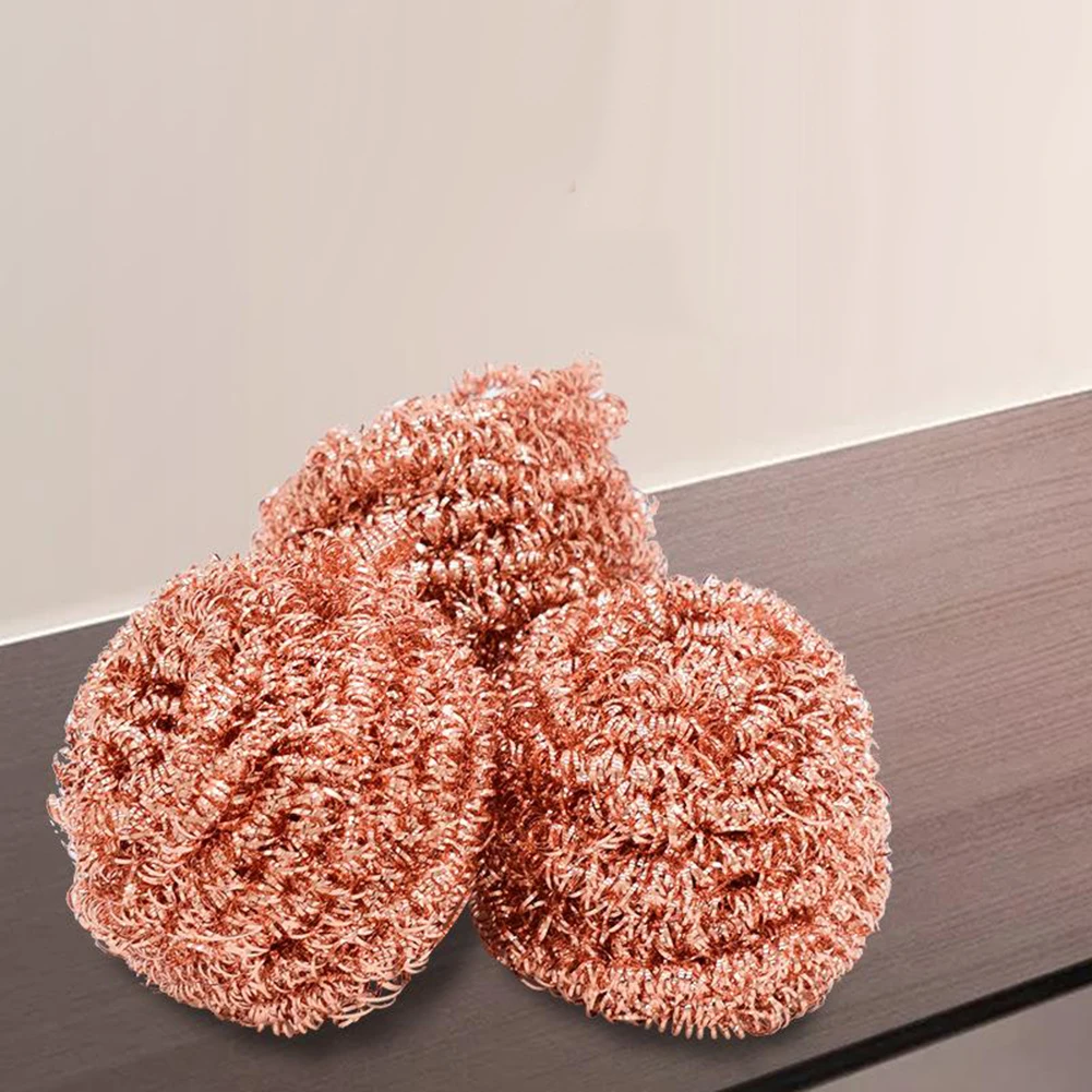 3Pcs-Copper-Coated-Scourer-Solder-Iron-Tip-Cleaner-Ball-Heavy-Duty ...
