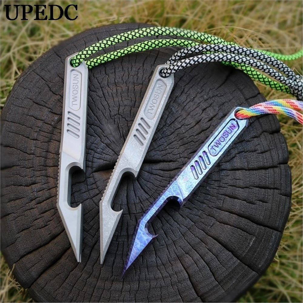 UPEDC-Titanium-Alloy-Crowbar-Multifunctional-EDC-Tool-Bottle-Opener-Pry ...