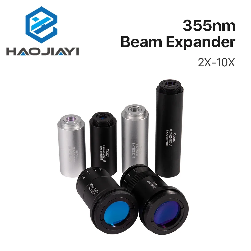 UV-355nm-Laser-Beam-Expander-Fused-Silica-Lens-2X-3X-5X-8X-10X-Optics ...