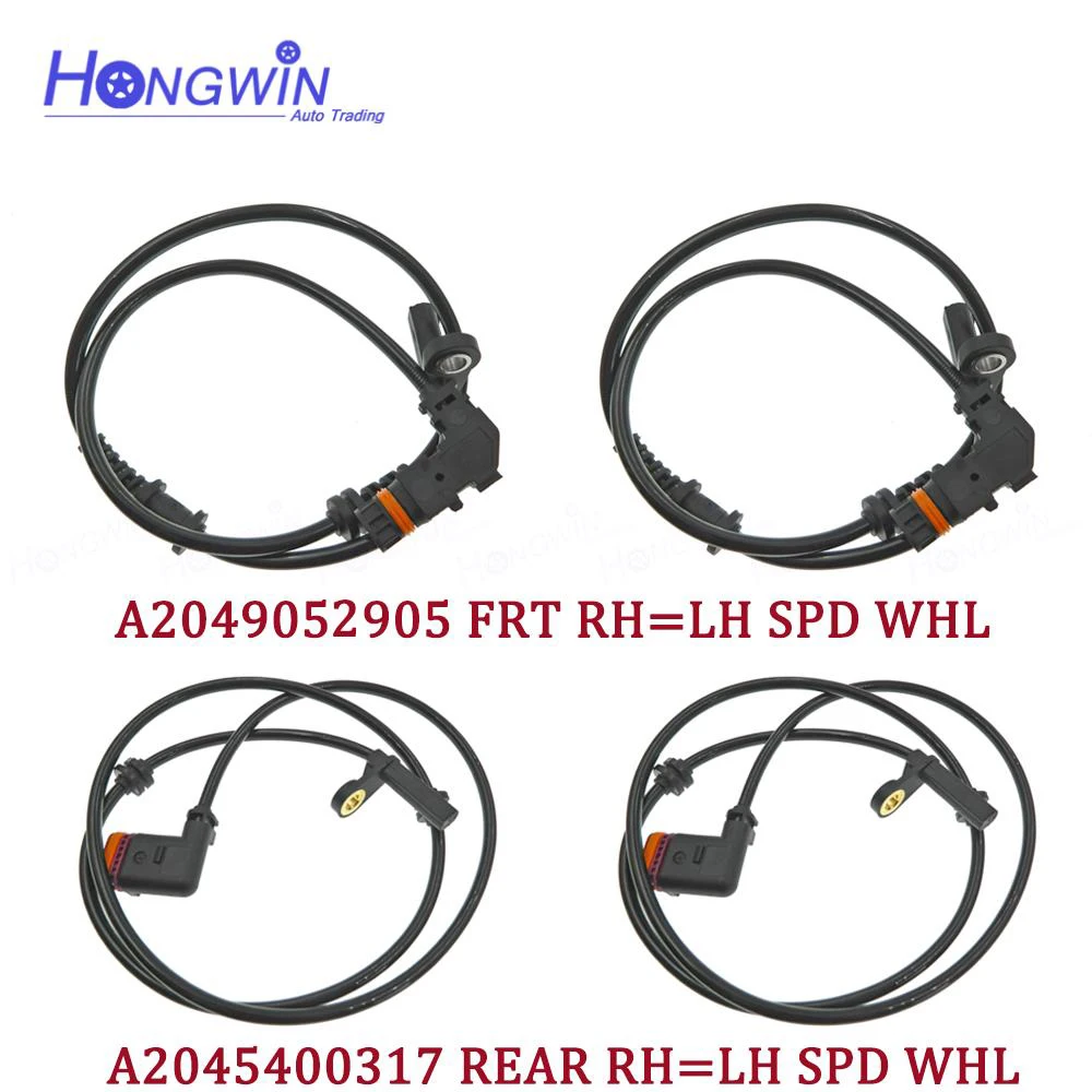 Front-Rear-Left-Right-Wheel-Speed-ABS-Sensor-For-Benz-W204-C200K-C280 ...