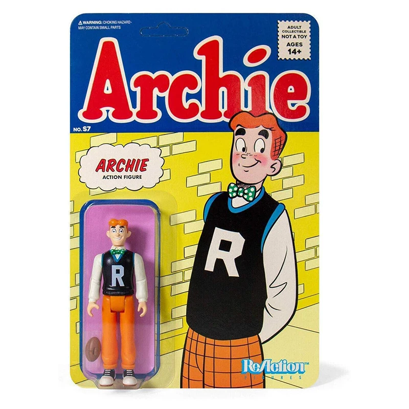 Figuras de acción Super 7 Archie ReAction, juguetes retro, modelos ...