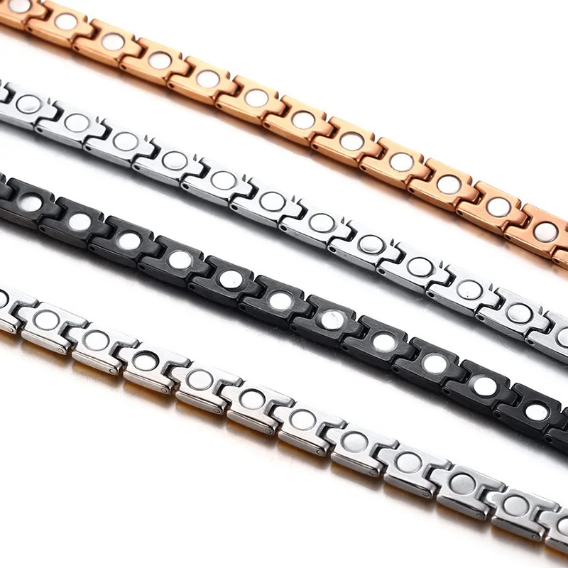 PSJ-Fashion-Hip-hop-Style-High-Polished-Black-Gold-Rose-Gold-Plated ...