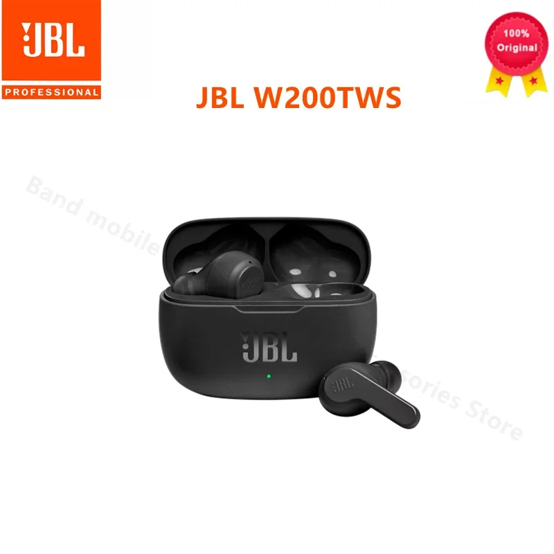 Original-JBL-W200TWS-Bluetooth-5-0-Earphones-Wave200TWS-True-Wireless ...