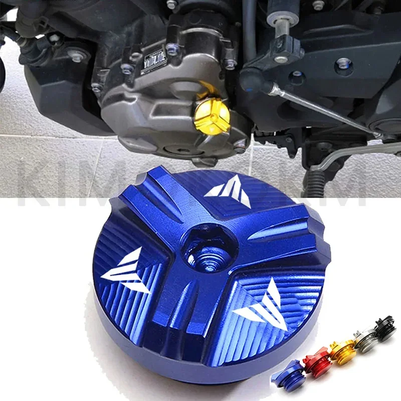 Motorcycl Engine Oil Filler Aluminium Alloy Cap Plug Cover For Yamaha ...