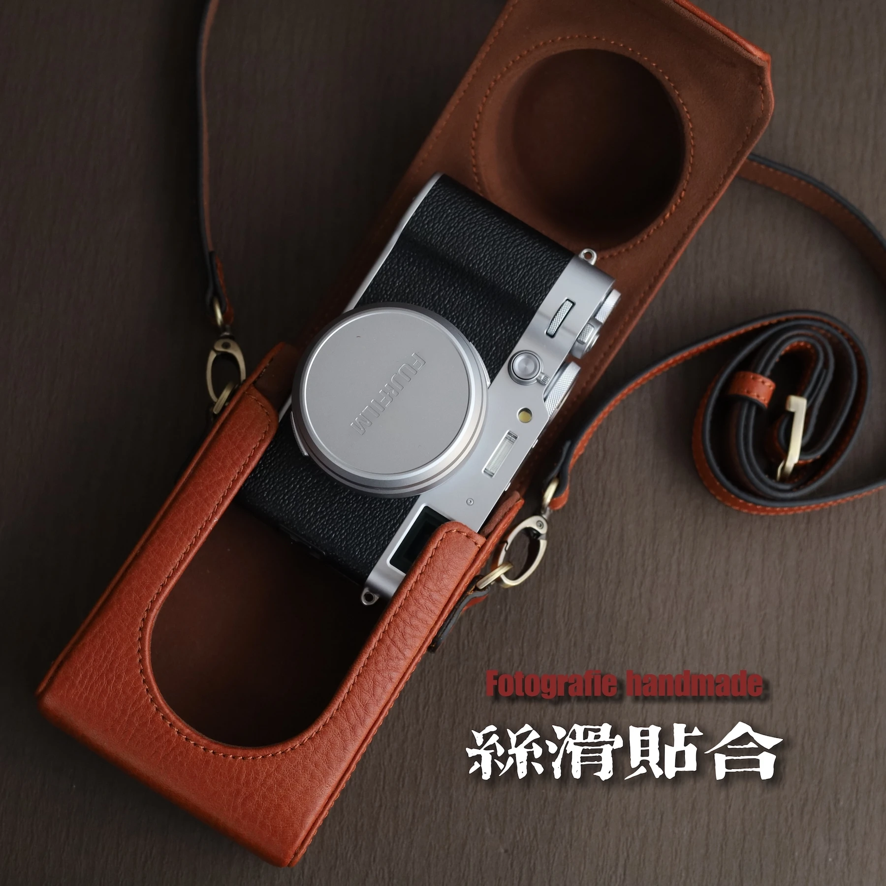 Genuine-Leather-Full-Protection-Camera-Case-Cover-Boby-Box-For-Fujifilm ...