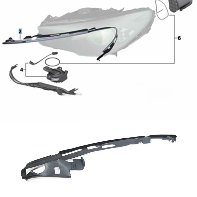 Front-Left-Right-Headlight-Rubber-Seal-63117233889-7233889-for-BMW-F07 ...
