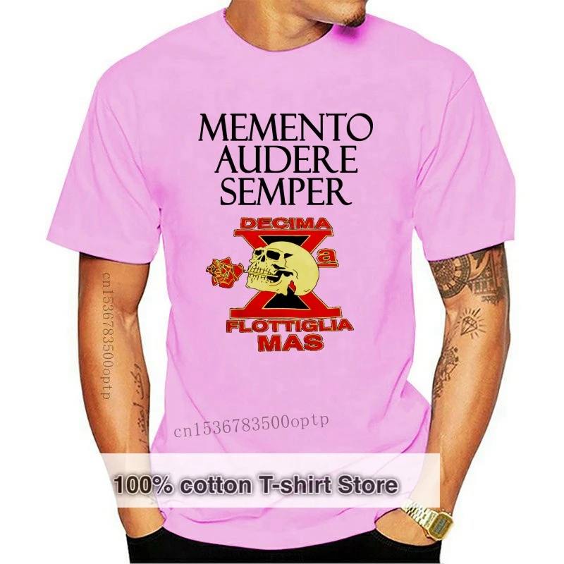 FLOTTIGLIA-DECIMA-MAS-ITALY-WWII-NEW-COTTON-GREY-TSHIRT-T-Shirt-Funny-T ...