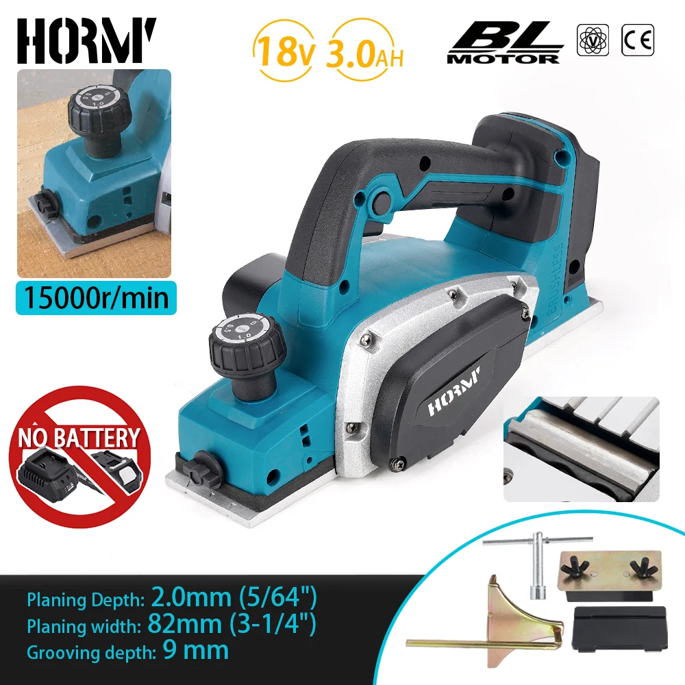 15000RPM-Brushless-Electric-Planer-Cordless-Handheld-Wood-Planing ...