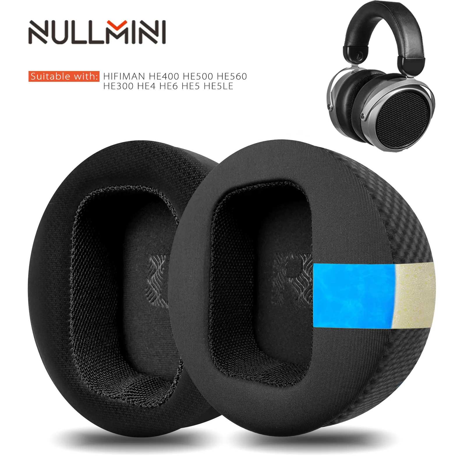 Almofadas de Gel Refrescante Nullmini para Fones de Ouvido HIFIMAN ...