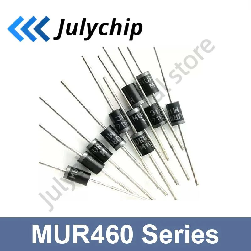 20 pcs MUR460R DO-201 Diode MUR460 MUR120 MUR160 MUR220 MUR240 MUR260 ...