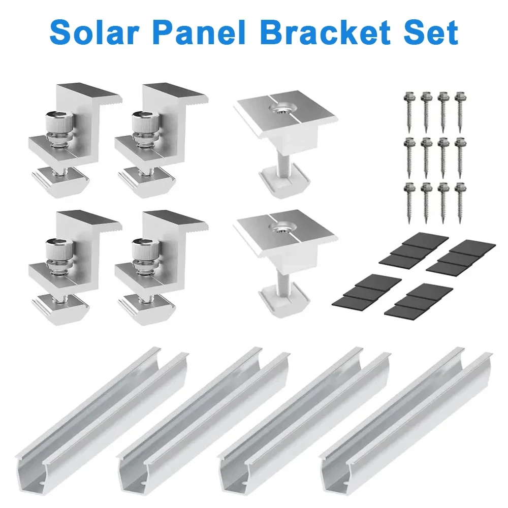 Solar-Panel-Mount-Bracket-Photovoltaic-Panel-Rail-Solar-Panel-Mount ...