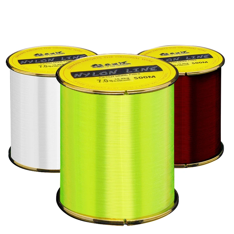 500m-Nylon-Fishing-Line-Super-Strong-Brand-Fishing-Line-4-Colors ...