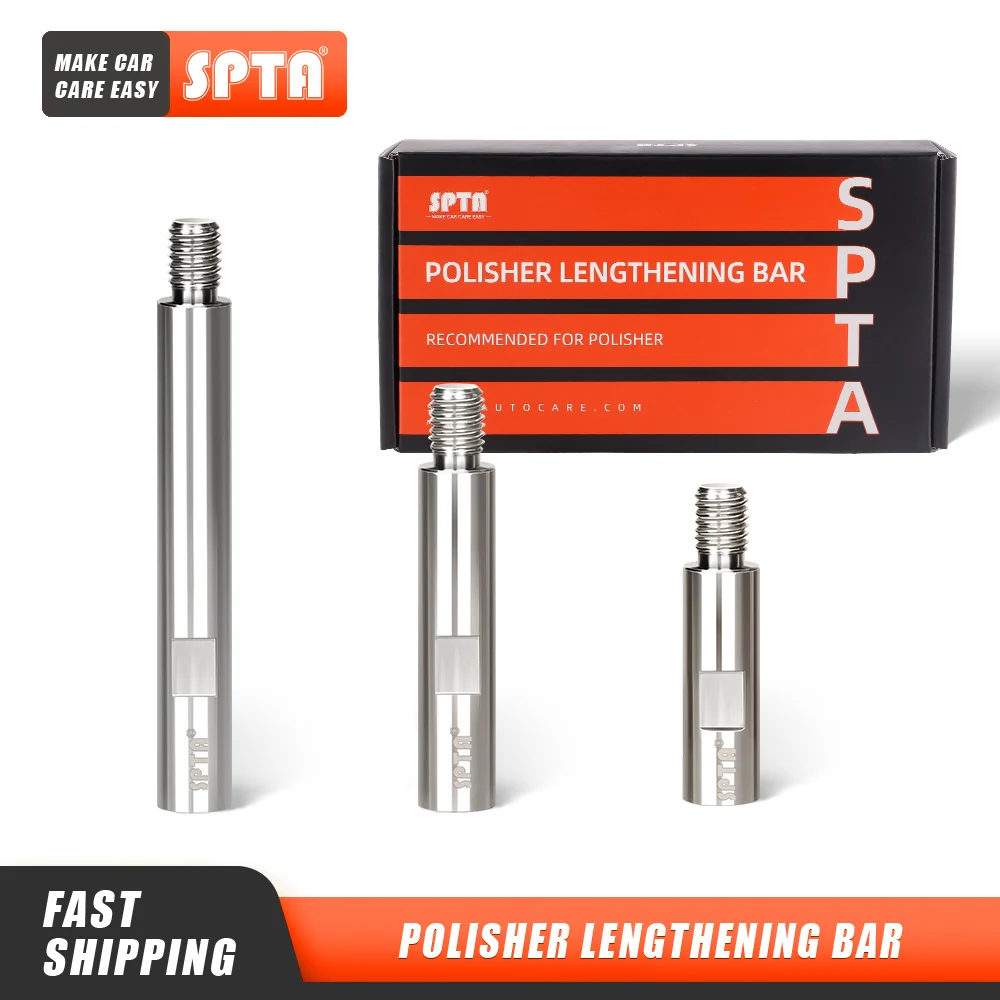 SPTA 스테인레스 스틸 로터리 익스텐션 샤프트 세트 커넥터 어댑터 앵글 그라인더 로터리 폴리 셔 익스텐션 샤프트 커넥팅로드 ...