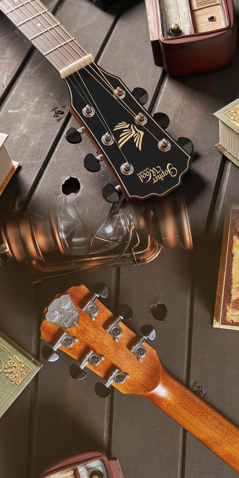 Акустическая гитара Fishbone Gopher Wood i365 | AliExpress