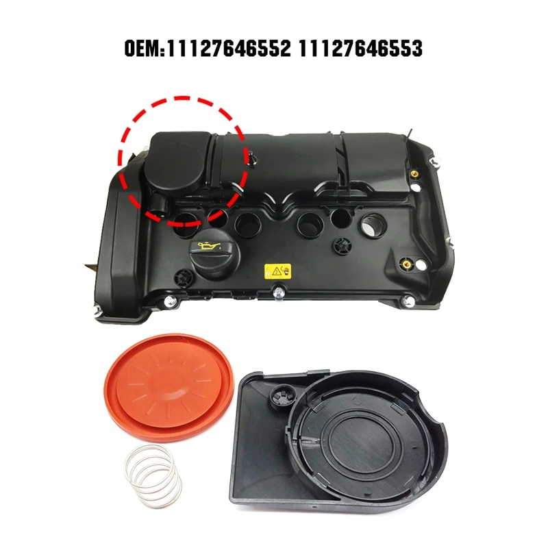 PCV-Valve-Cover-Repair-Kit-Valve-With-Membrane-Suitable-with-BMWMini ...