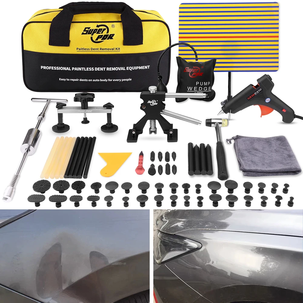 Super PDR Car Dent Puller Metal T Dent Repair Tool Auto Repair Sheet ...