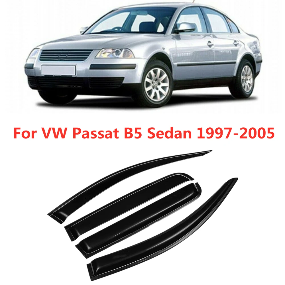 For VW Passat B5 Sedan 1997-2005 Cars Accessories Window Visors Rain ...