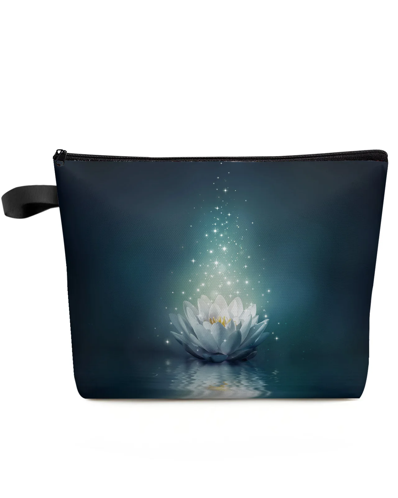 Magic-Lotus-On-Water-Surface-Makeup-Bag-Pouch-Travel-Essentials-Lady ...