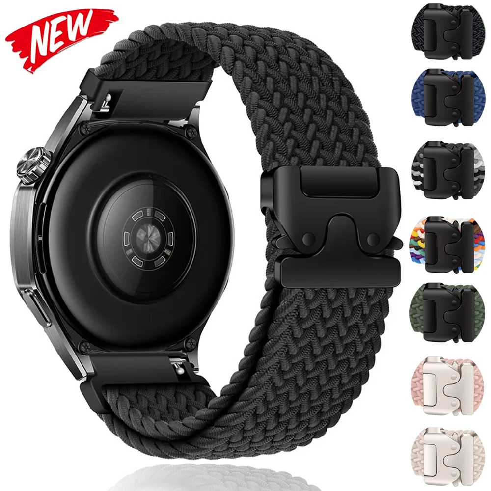 Nylon Loop Watch Band - Versatile Adjustable Strap, 22mm/20mm for ...