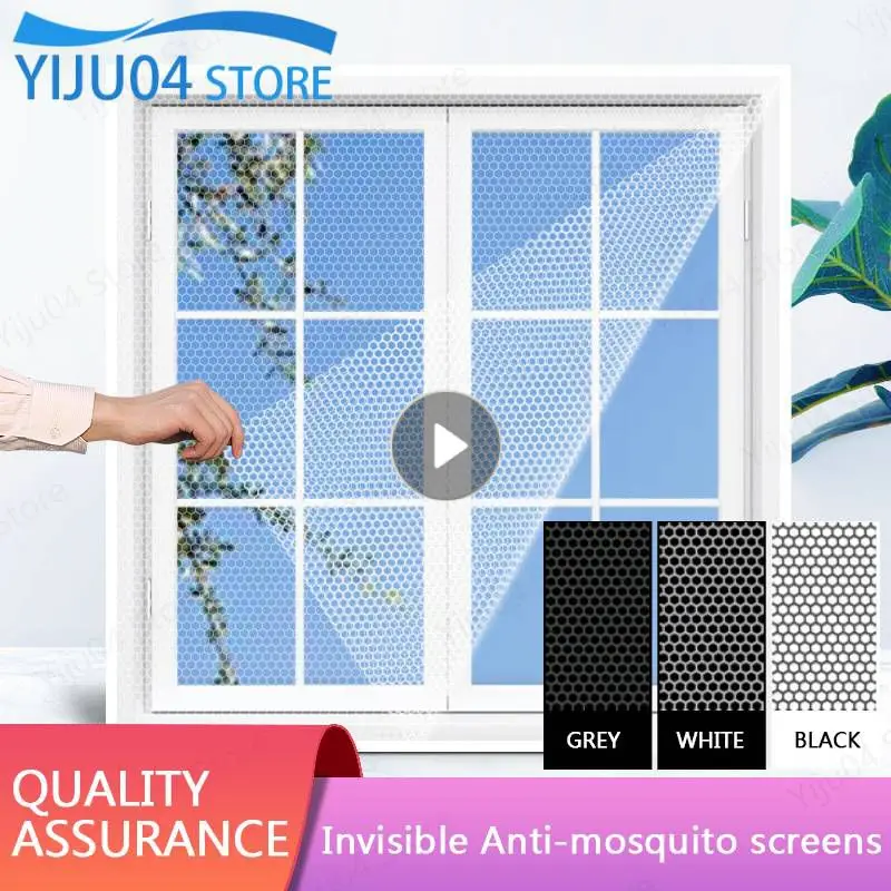 1PC-Self-Adhesive-Screen-Mesh-Indoor-Window-Room-Screen-Curtain-Netting ...