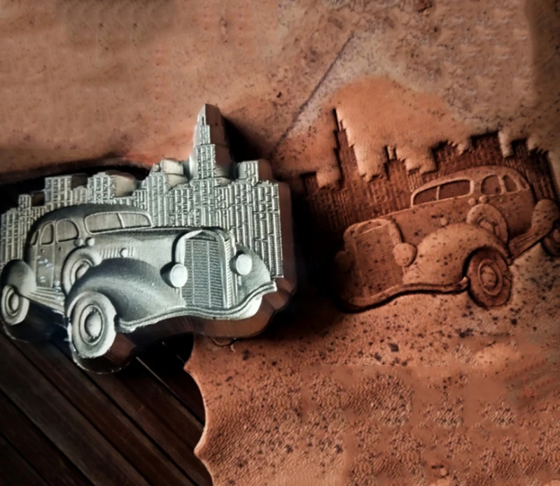 Locomotive-style-Horseless-Vintage-car-old-car-Hand-work-DIY-leather ...