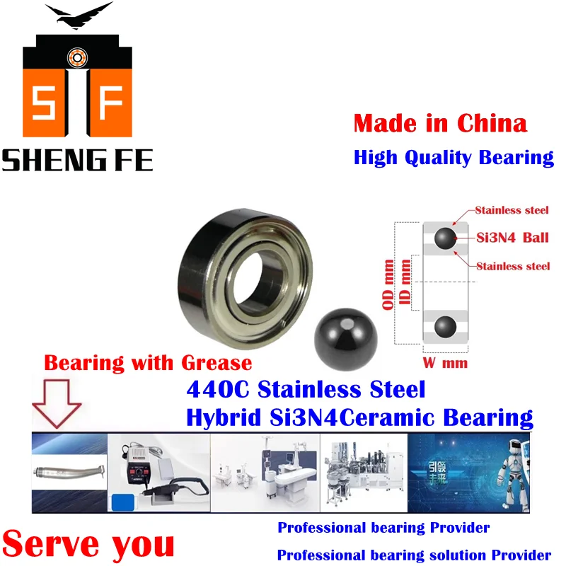148-Bearing-SMR148C-ZZ-8x14x4-P4-High-Speed-Bearing-With-Grease-1480 ...