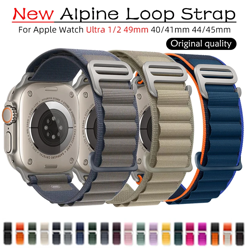 Alpine-Correa-para-Apple-Watch-banda-de-45mm-49mm-Iwatch-Series-9-8-7 ...