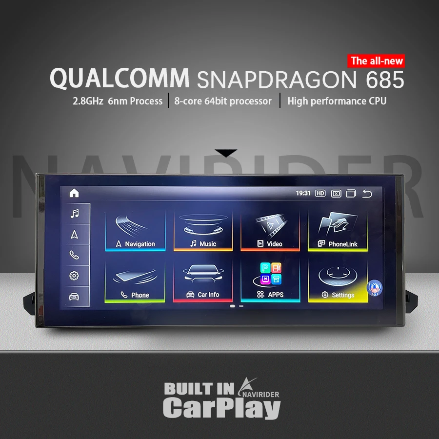 12-3inch-Android-Qled-Screen-For-Audi-Q5-Q5L-SQ5-2017-2018-2019-2020 ...