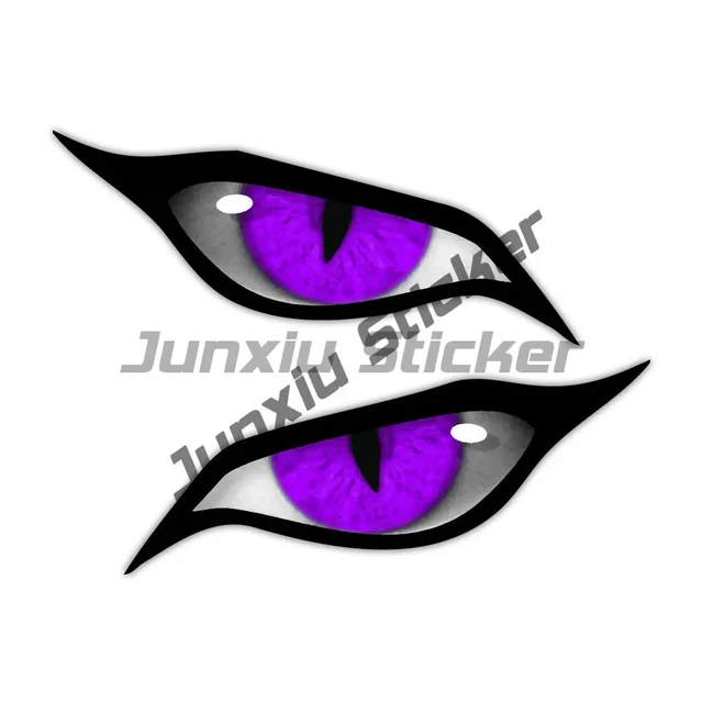 Ojos Malvados De Dibujos Animados