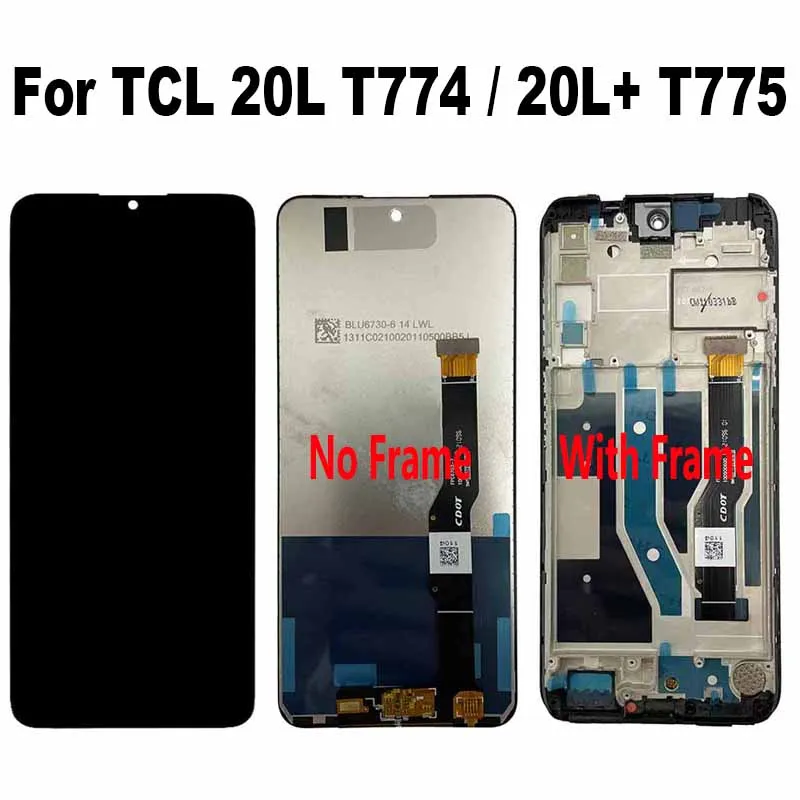 For-TCL-20L-20L-Plus-T775-T775H-T775B-LCD-Display-Touch-Screen ...