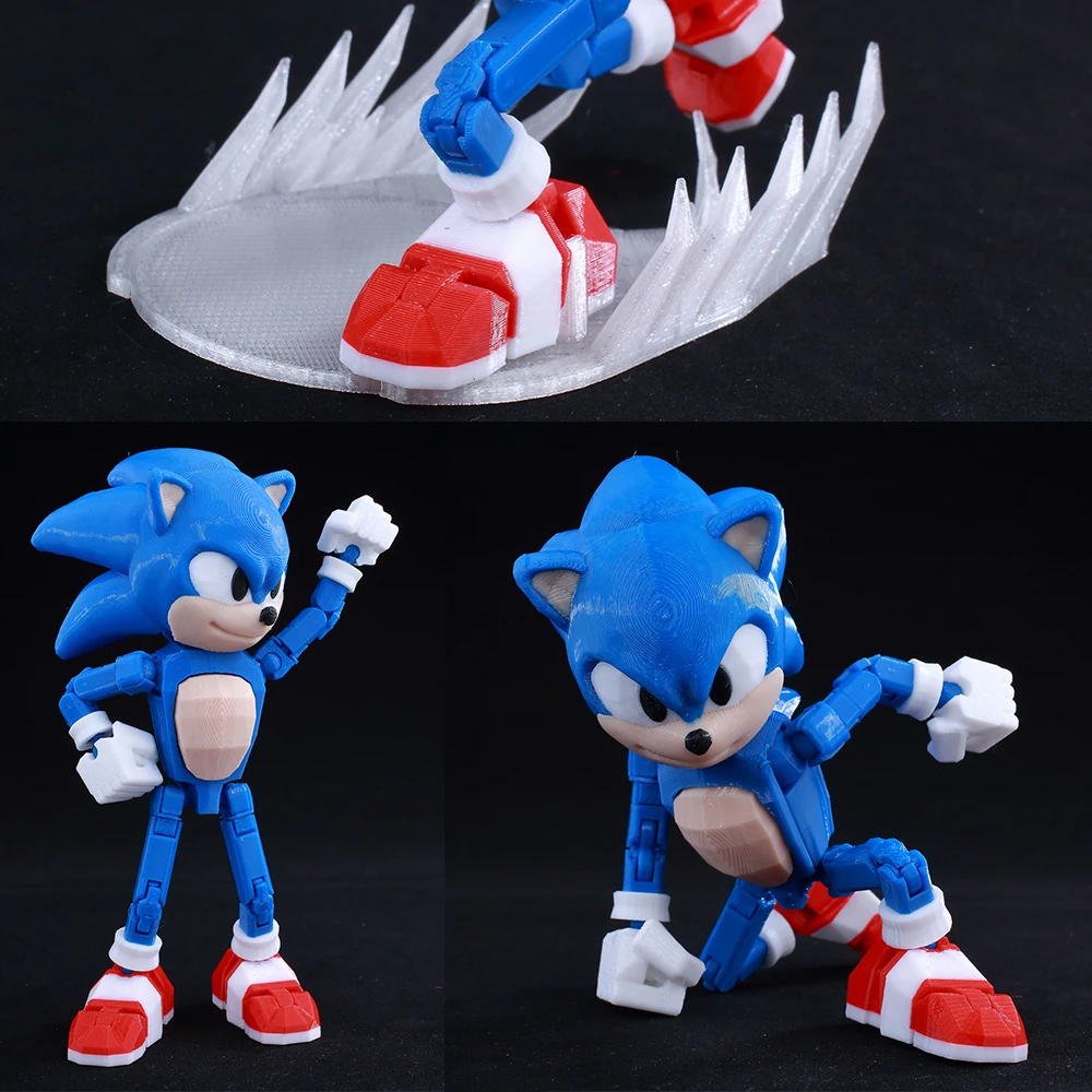 9L 3D Lucky 13 Mecha Series-Sonic Shadow Shade Dummy 13 Titan 13 ...
