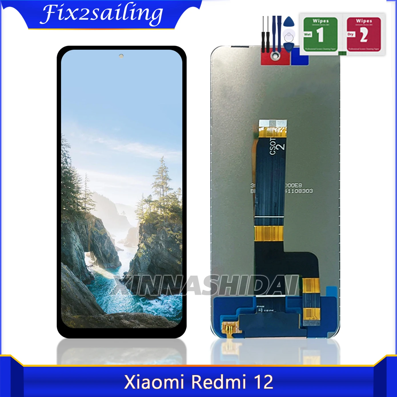 6.79''Display For Xiaomi Redmi 12 LCD Display Touch Screen 1223053RN02A ...