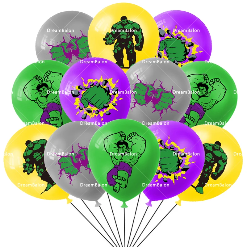 Balloons Birthday Party Decoration Hulk | Boy Birthday Party ...