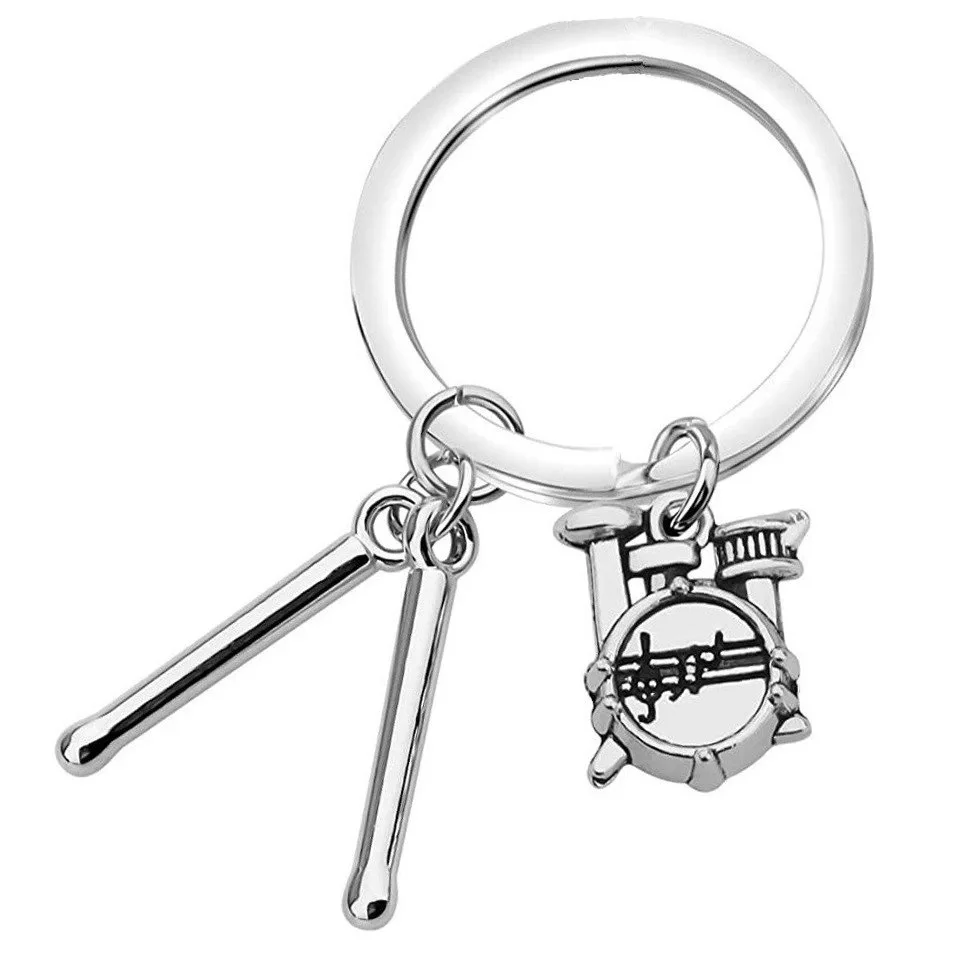 Drum-Pop-Music-Lovers-Rock-Backpack-Band-Kit-Drum-Keychain-Jewelry ...