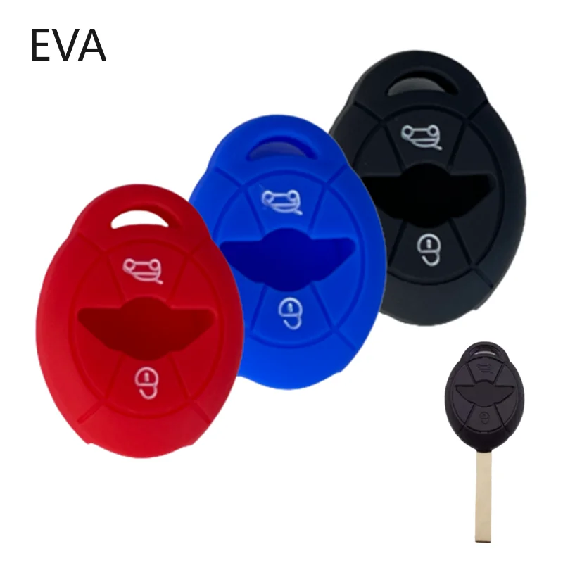 Silicone Car Key Case Cover For BMW Mini Cooper R50 R53 EWS Keys Remote ...